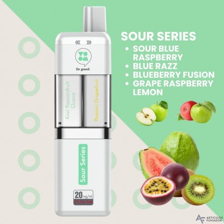 VOOM 4 en 1 SOUR SERIES MULTI POD SYSTEM 2400 CALADAS