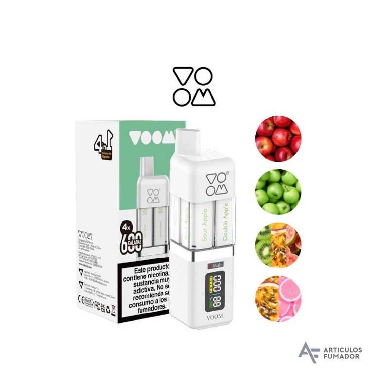 VOOM 4 en 1 SOUR SERIES MULTI POD SYSTEM 2400 CALADAS