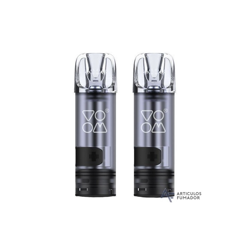 PACK 2 CÁPSULAS RELLENABLES VOOM POD MOD + POD MOD II + POD MI COMPATIBLE.